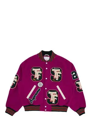 Supreme Varsity Jacket - Pink