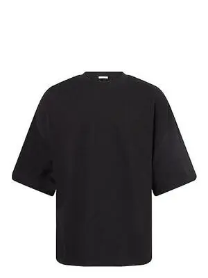 ENTIRE STUDIOS Boxy-fit Crewneck Cotton T-shirt&nbsp - Black