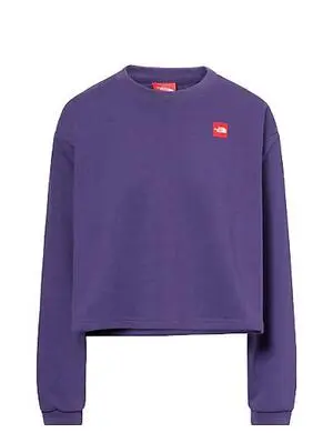 The North Face Cotton Blend Cropped Sweatshirt - Eternal Purple