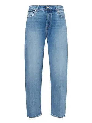 Paige Alexis Barrel-leg Denim Jeans - Poet