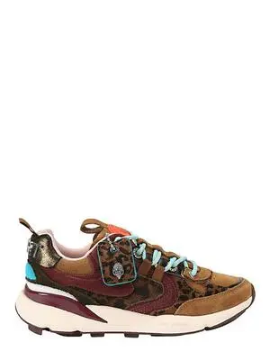 Kurt Geiger Kurt Runner Suede Trainers - Brown/oth