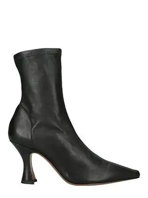 NEOUS Ran Leather Heeled Ankle Boots - Black
