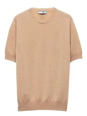 Prada Cashmere Knitted Jumper - Brown