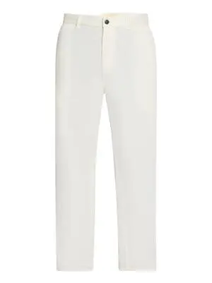 THE ROW Sankuro Cotton-cashmere Work Pants - White