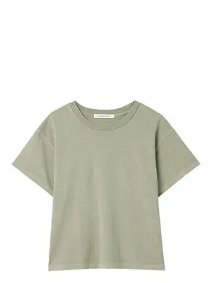 SLVRLAKE Square Cotton-jersey T-shirt - Green