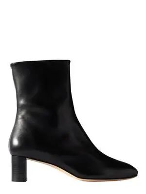 AEYDĒ Millie Leather Ankle Boots