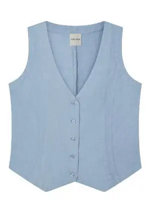 VIR VITA Violette Vest Baby Blue