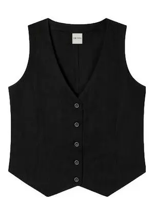 VIR VITA Violette Vest Black