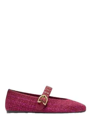Rothy's The Max Buckle Mary Janes - Berry Tweed