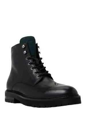 Ted Baker London Burn Lugged Longwing Boots - Black