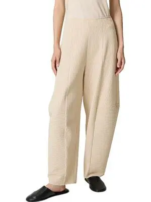 NOCTURNE Cord Detailed Trousers - Ivory