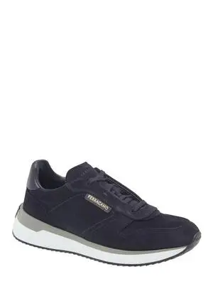 FERRAGAMO America Sneaker - Navy