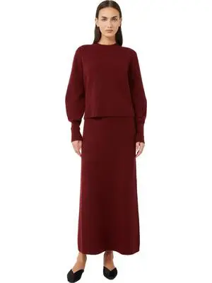 Max Mara Stretch Cashmere Jumper - Raspberry