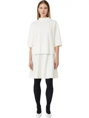 Max Mara Pure Wool Yarn Jumper - Silk