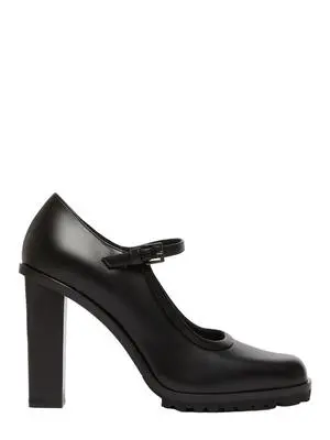 Max Mara Mary Jane High Heel - Black