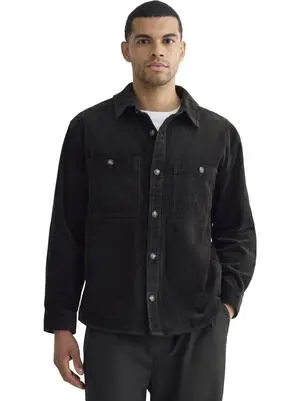 Everlane Wide Wale Corduroy Shirt - Black