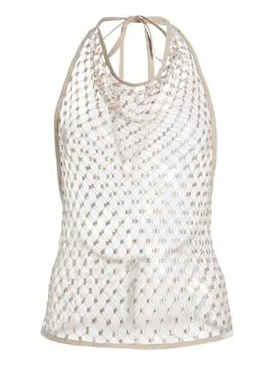 LEMAIRE Fishnet Halter Top
