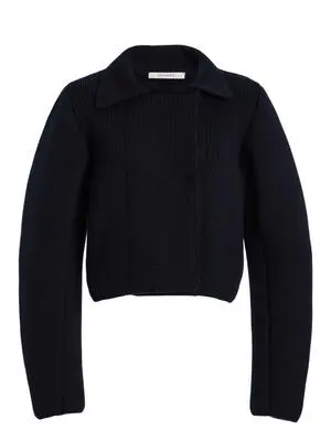 LEMAIRE Felted Wool-Blend Blouson Top