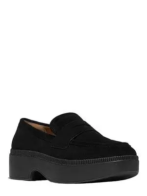 Fitflop Luma Demi Wedge Flats - All Black