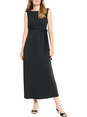 NIC+ZOE Knit Crepe Dress - Black Onyx