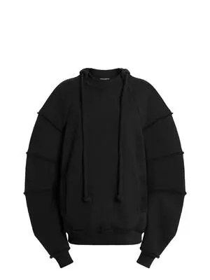 Dolce & Gabbana Cotton Crew Neck Sweatshirt - Black