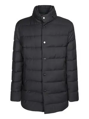MOORER Three-quarter Down Coat - Grey