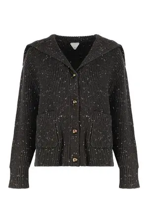 Bottega Veneta Wool Cardigan - Brown