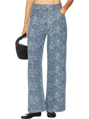 REVOLVE X JJ Denim Pants - Medium Blue