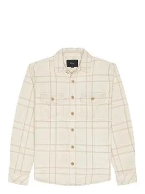 Rails Alder Long Sleeve Shirt In Brown - Harvest Wheat