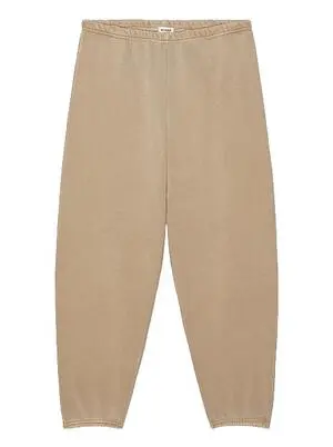 ASHER Sebi Sweatpant In Beige - Biscuit