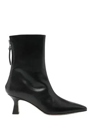 AeydĒ Pointed-toe Ankle Boots - Black