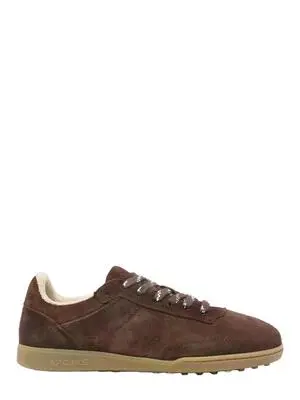A.p.c. Suede Lace-up Sneakers - Brown