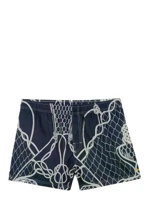 OSKLEN Printed Shorts - Blue