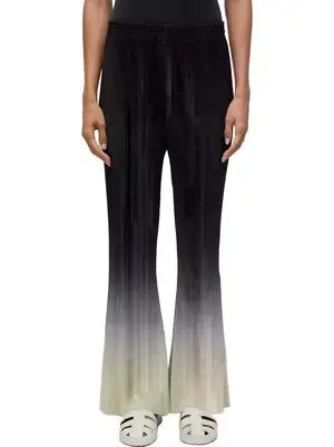 OSKLEN Ombre Pleated Trousers - Black