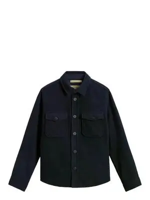 Woolrich Double-pocket Shirt Jacket - Blue