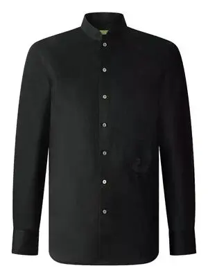 Shanghai Tang Horse-embroidered Shirt - Black