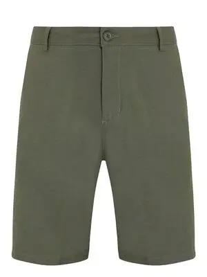 OSKLEN Linen-blend Shorts - Green