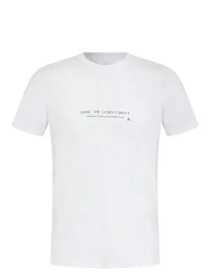 OSKLEN Slogan Graphic-print T-shirt - White
