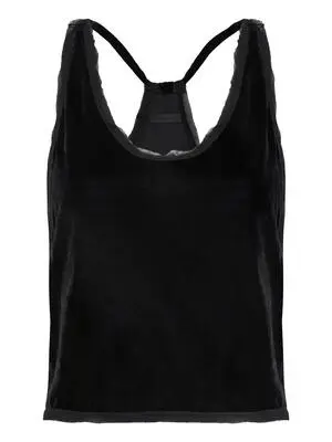 OSKLEN Velvet Tank Top - Black
