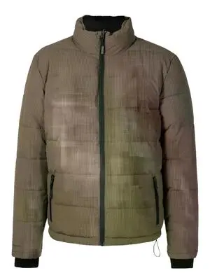 OSKLEN Checked Padded Jacket - Brown