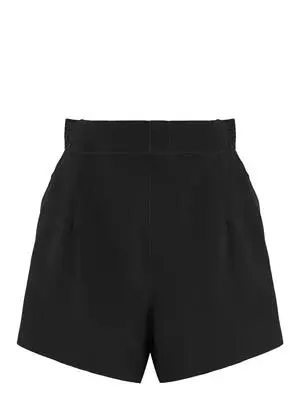 OSKLEN Poplin High-rise Shorts - Black