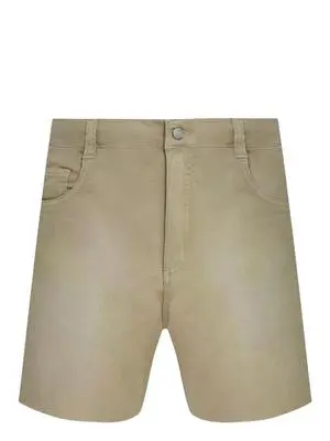 OSKLEN Cotton-blend Bermuda Shorts - Neutrals