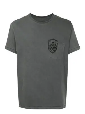 OSKLEN Logo-print Cotton T-shirt - Grey