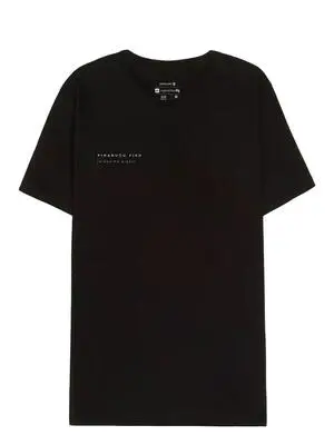 OSKLEN Graphic Stamp T-shirt - Black