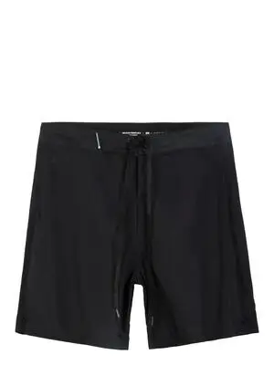 OSKLEN Logo-print Swim Shorts - Black