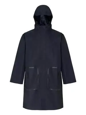OSKLEN Hooded Raincoat - Black