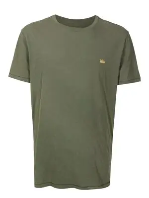 OSKLEN Logo-print Cotton T-shirt - Green