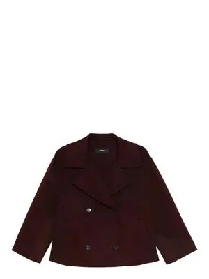 ARMA Manila Double-breasted Wool Jacket - Red