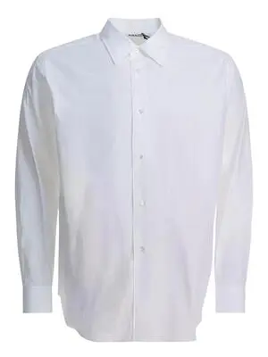 Auralee Long-sleeve Cotton Shirt - White