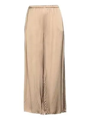 Fabiana Filippi Satin Pajama Pants - Beige